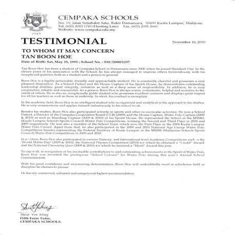 Cempaka Reference | PDF