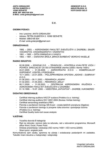 Zivotopis cv europass-2020-ni.ivancevic-hr_06_20 | PDF