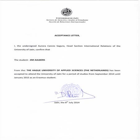 Acceptance letter | PDF