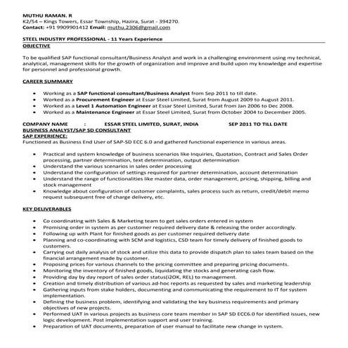 online-left justified_resume updated | DOC