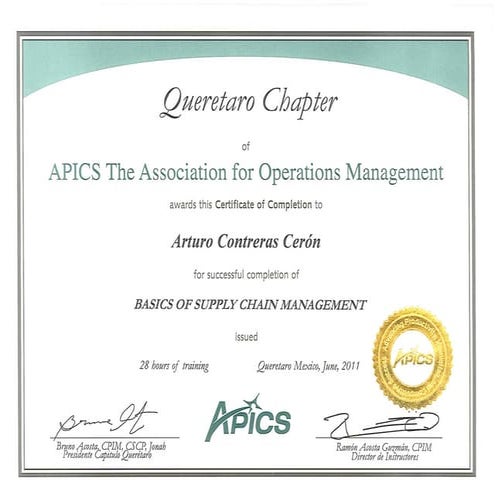 APICS | PDF