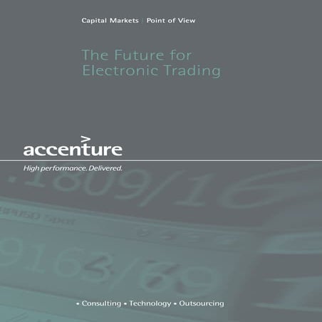 futureofelectronictradinguk | PDF