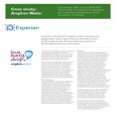 Case Study Anglian Water | PDF