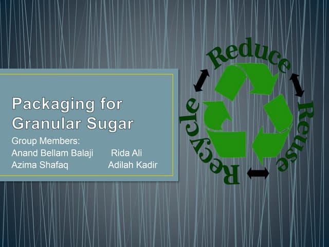 Sugar bagging and storage | PDF
