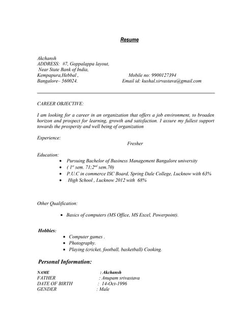RESUME 23 | DOCX | Religion & Spirituality