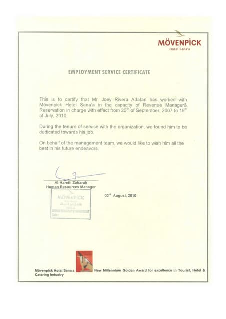 Pre-opening-certificate | PDF