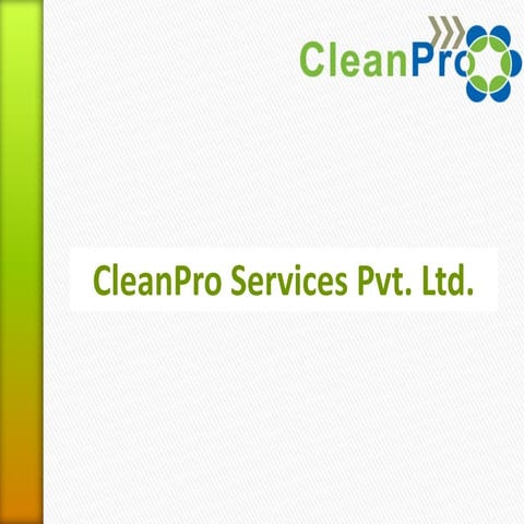 Cleanpro Profile | PPT
