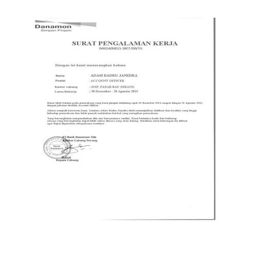 PAKLARING KERJA | PDF