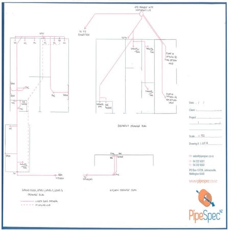 Sanitary plans for 4 storey building | PDF