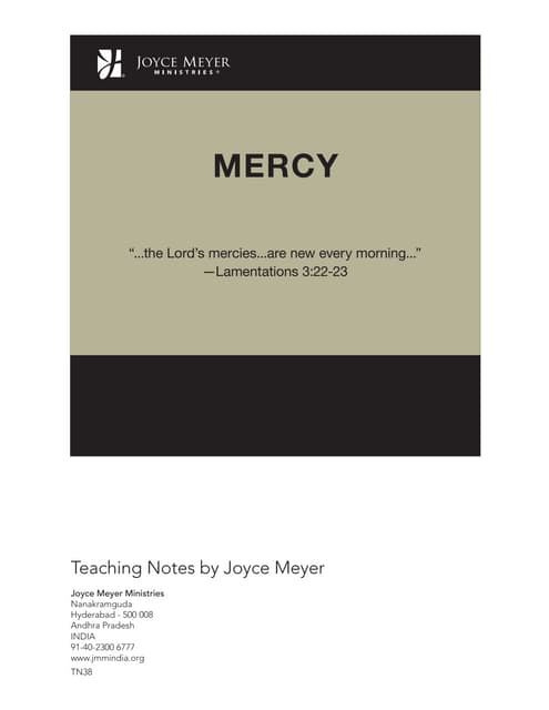 89169385 wilderness-mentality-joyce-meyer | PDF
