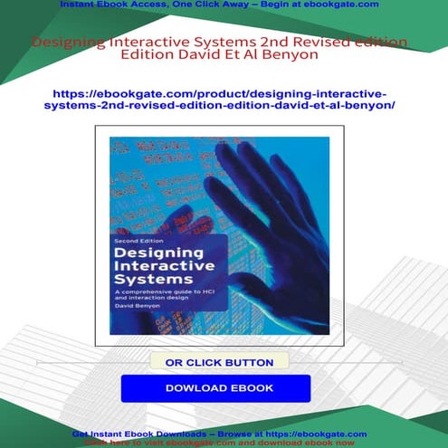 Designing Interactive Systems 2nd Revised edition Edition David Et Al ...