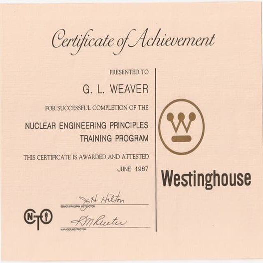 Westinghouse Nuclear Eng Principles | PDF