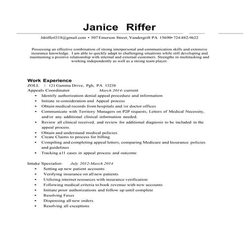 my resume | DOC