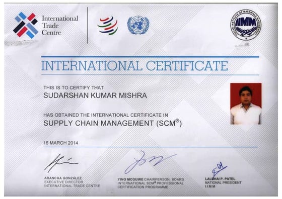 ITC Certificate | PPT