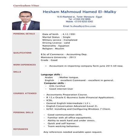 Hesham Mahmoud Hamed El-Malky | PDF