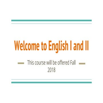 Course template mb | PPTX