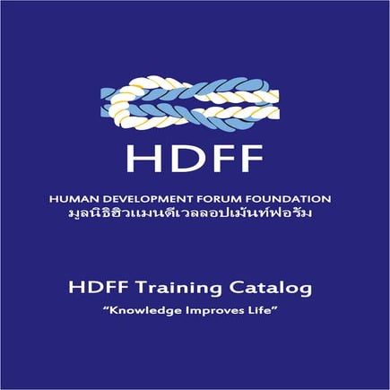 HDFF Training Catalog | PDF
