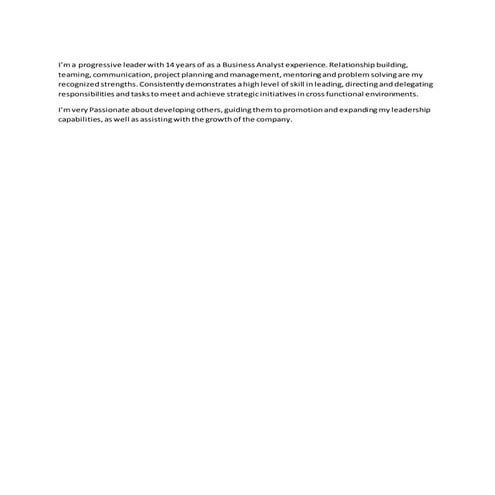 David Weed - Cover Letter | PDF