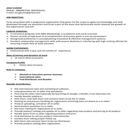 anuj resume updated | PDF