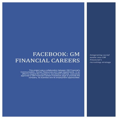 Facebook Presentation and Handbook | PDF