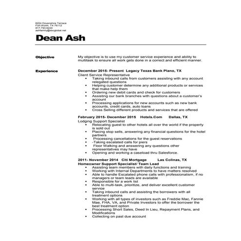 Dean Ash presentations