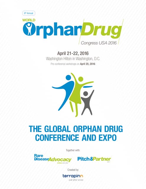 (Conference) Orphan Drugs and Rare Diseases – US Edition | PPTX