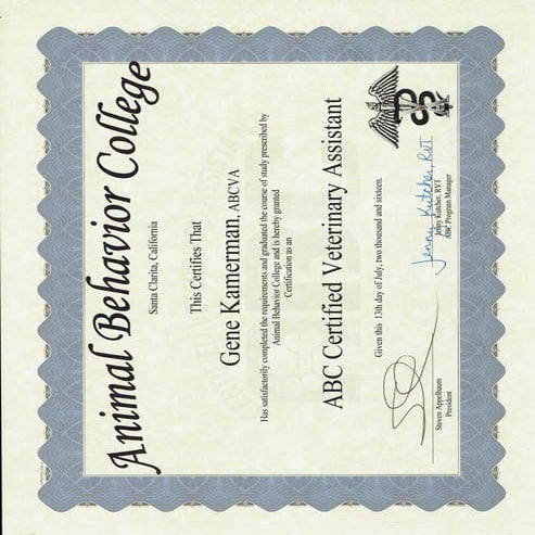 Animal Behavior college certificate | PDF