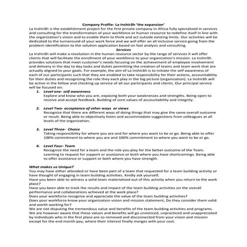 Company Profile | PDF