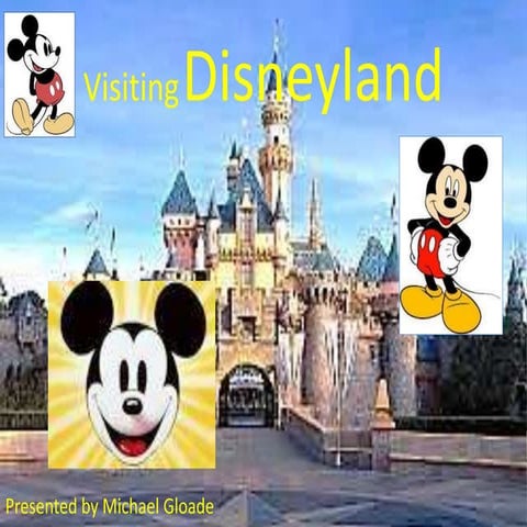 welcome to Disneyland | PPTX