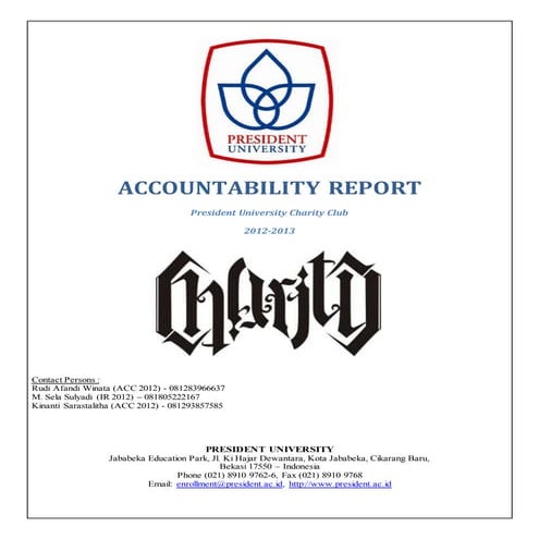 ACCOUNTABILITY REPORT | PDF