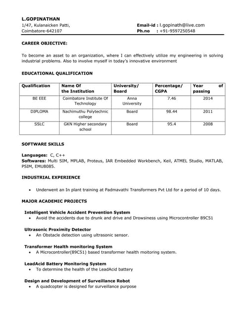shubham resume | PDF