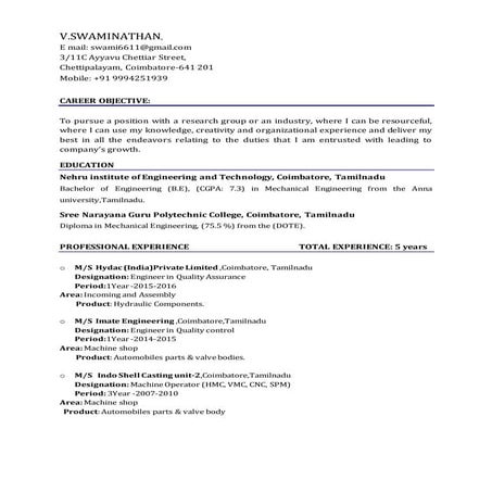 MUHAMMAD SHAHID NAZIR CV 2015 _1_ | PDF