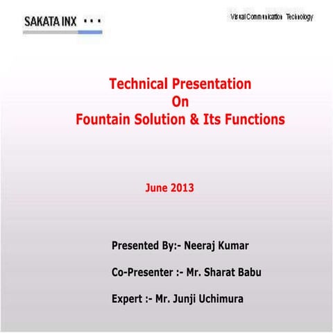 Neeraj Presentation | PPTX