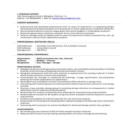 SHRAVANI RESUME | DOC