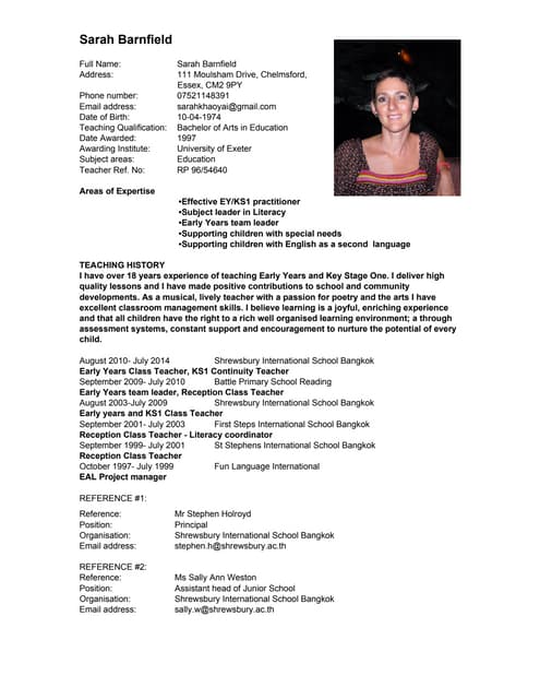 Amber Wright Letter | PDF