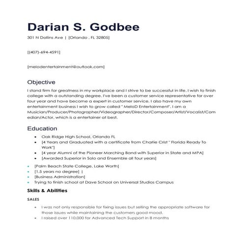 Jose Luis Resume | DOCX