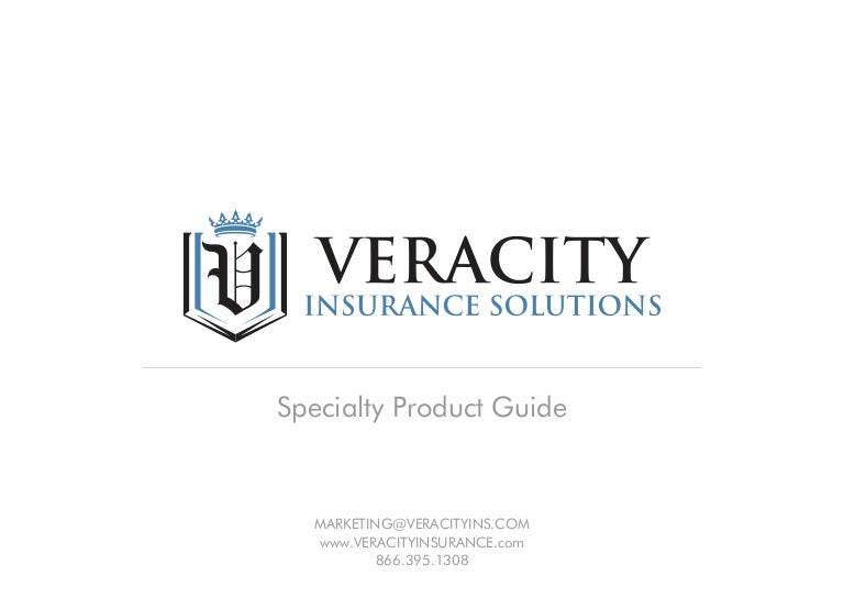 Veracity Product Guide
