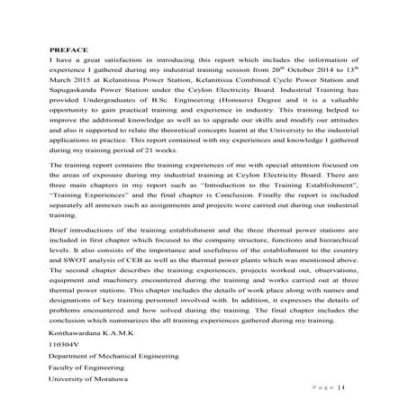 Industrial Training Report- I-SLT | PDF