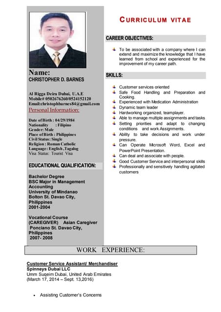 Updated CV Jean F. Baylon2016 | DOCX