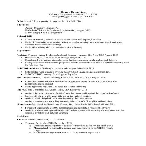 Jennifer Mast's Resume | DOCX