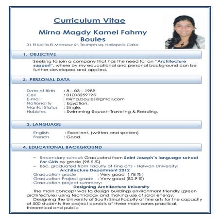 CV Mirna Magdy | PDF