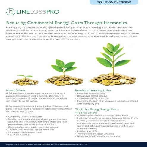 Line Loss Pro-Solution Overview | PDF