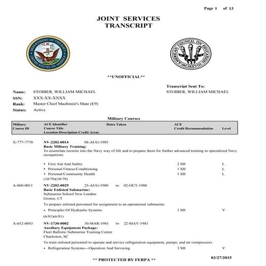 jst transcript | PDF