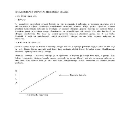 Trening u teretani | PDF