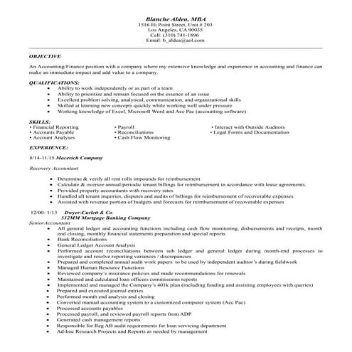 Resume-Staff | PDF