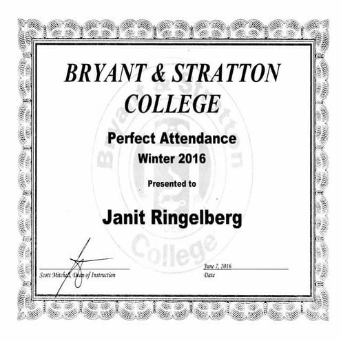 PERFECT_ATTENDANCE_WINTER_2016_JLR | PPT