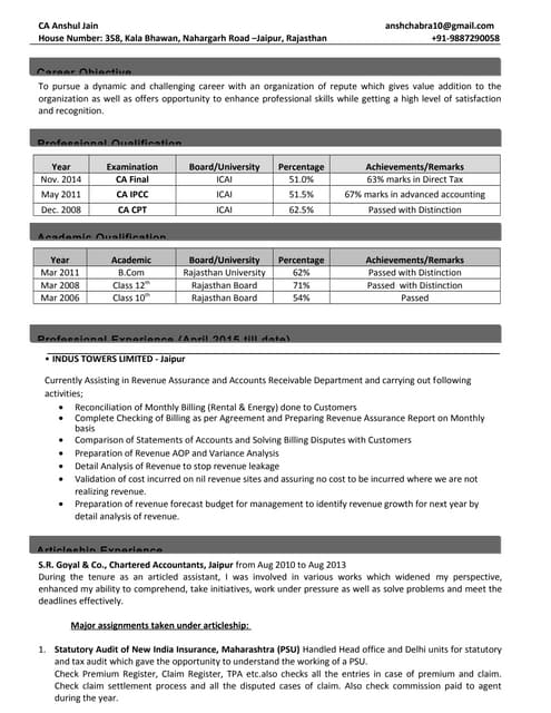 HARSH JAIN RESUME | PDF