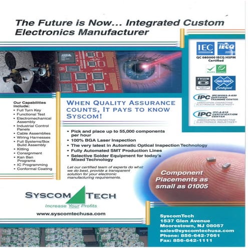 Capabilities Brochure | PDF