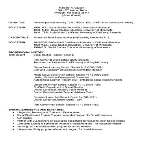 resume revised | DOC