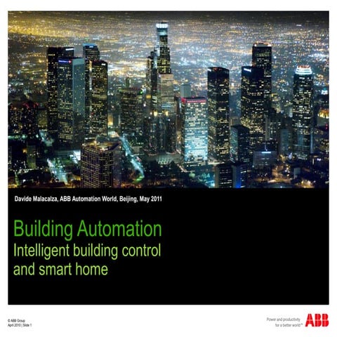 Intelligent building control and smart home | PPT